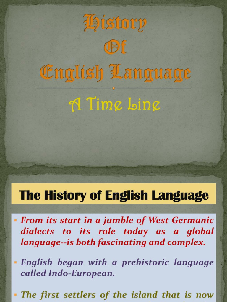 History of English (Curiosities) | PDF