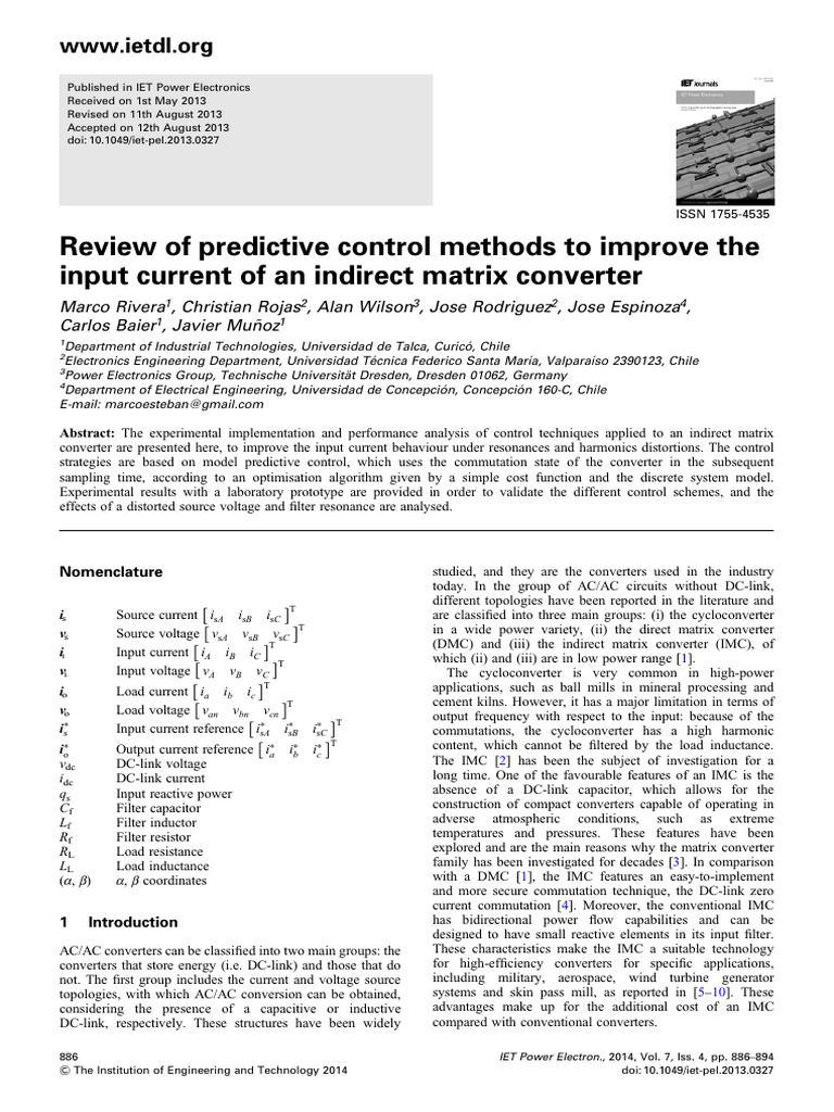 Review_of_predictive_control_methods_to | PDF | Ac Power | Resonance