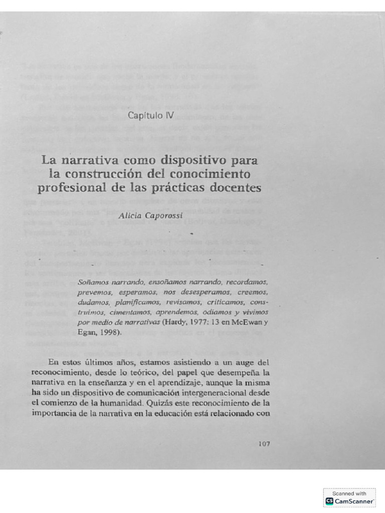Texto 1 Biografía Escolar | PDF