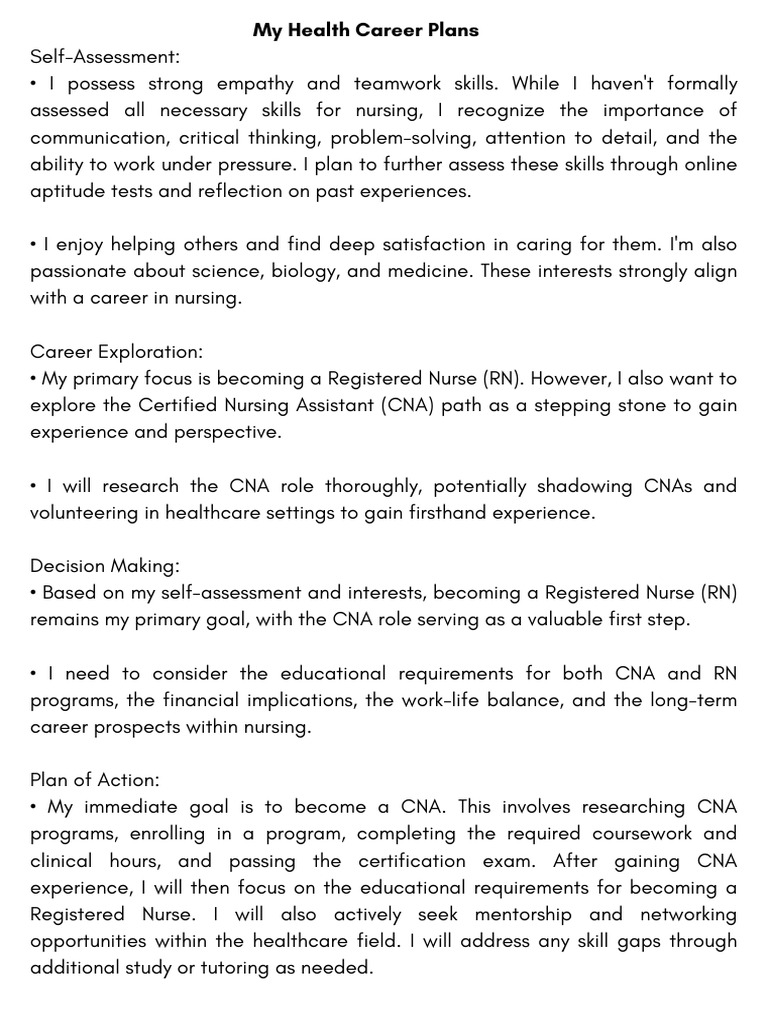 Self-Assessment - I Possess Strong Empathy and Teamwork Skills. While I ...