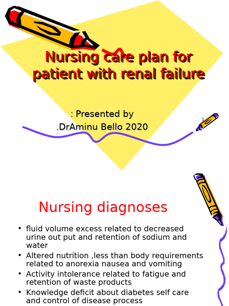 Nursing Care Plan for Renal Failure | PDF | Anorexia Nervosa | Calorie ...