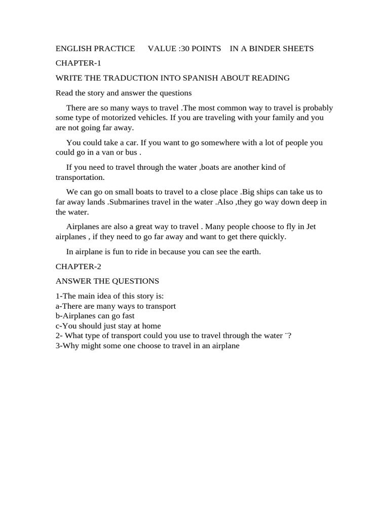 2-English Practice | PDF