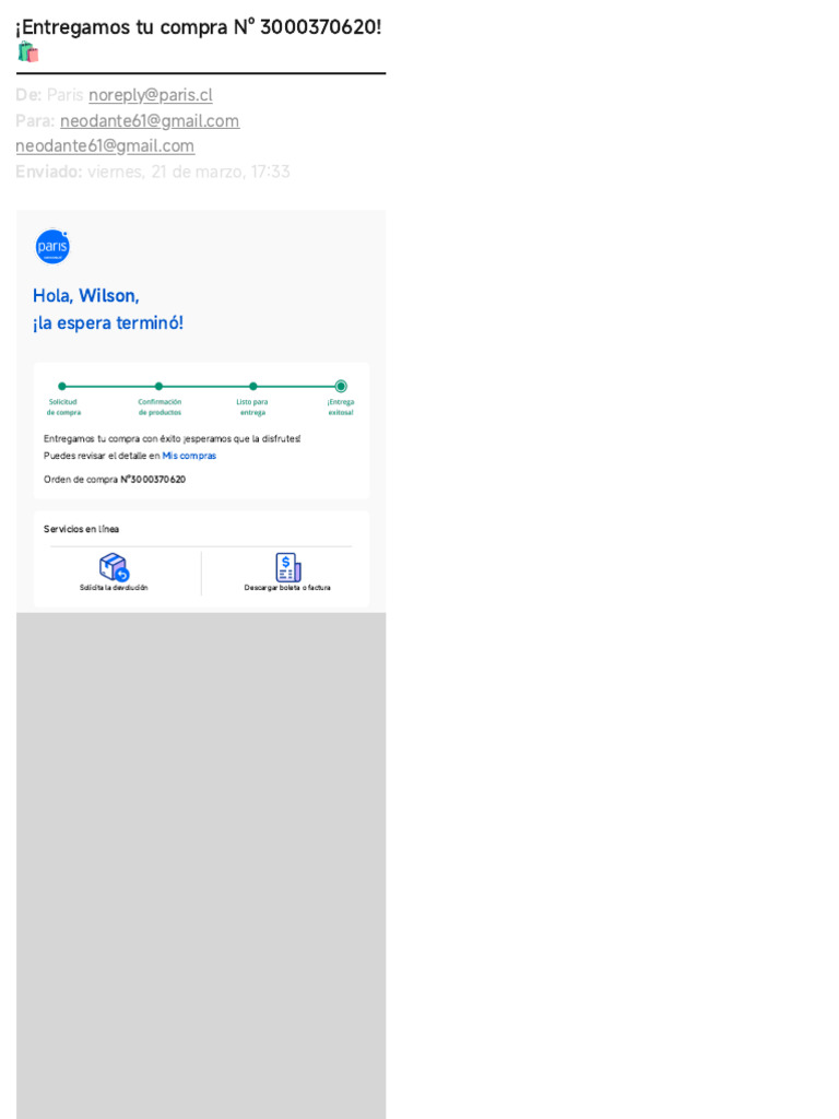 Documento de Outlook | PDF