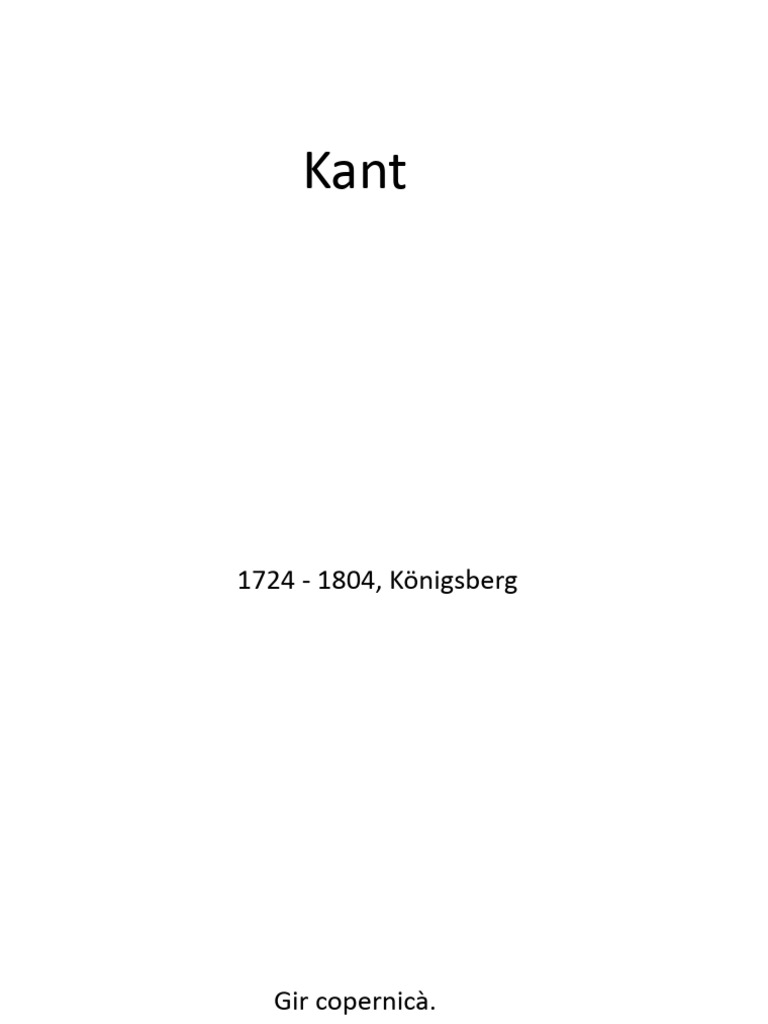 Kant.pptx | PDF