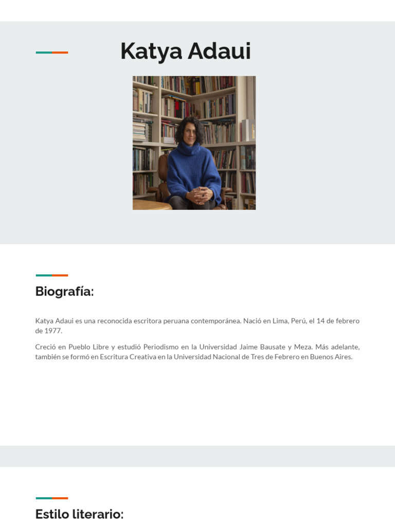 Katya Adaui | PDF