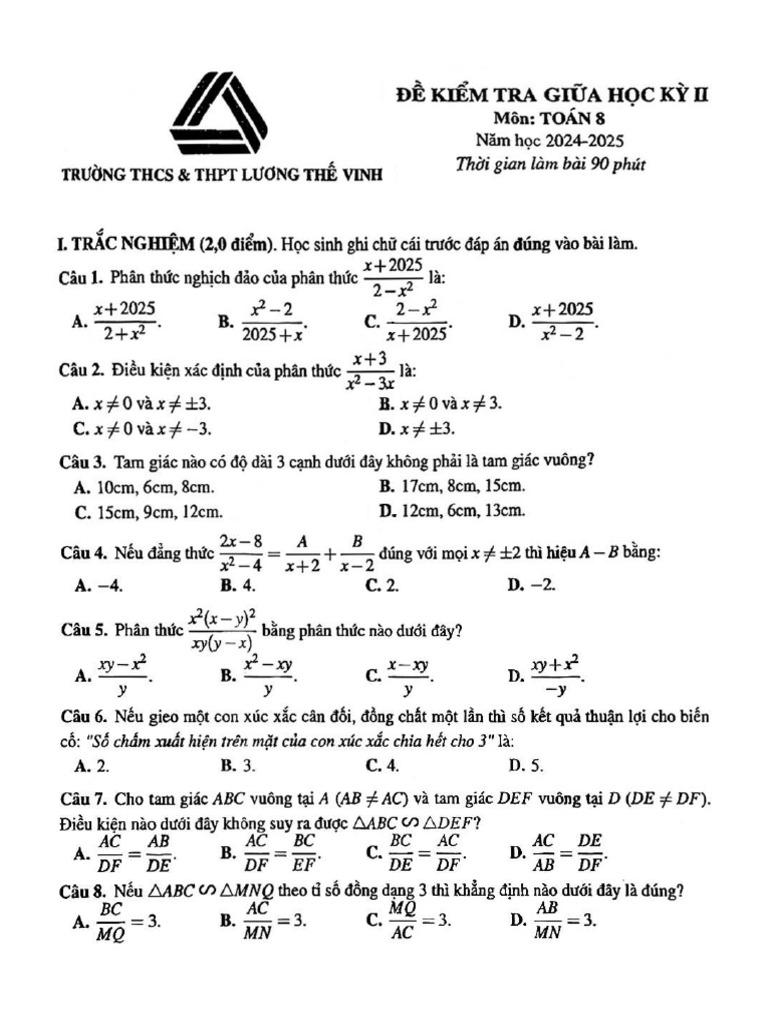 de-giua-hoc-ky-2-toan-8-nam-2024-2025-truong-luong-the-vinh-ha-noi | PDF