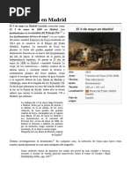 Cuadro El 3 de Mayo de 1808 en Madrid de Goya | PDF | Francisco Goya | Escultura
