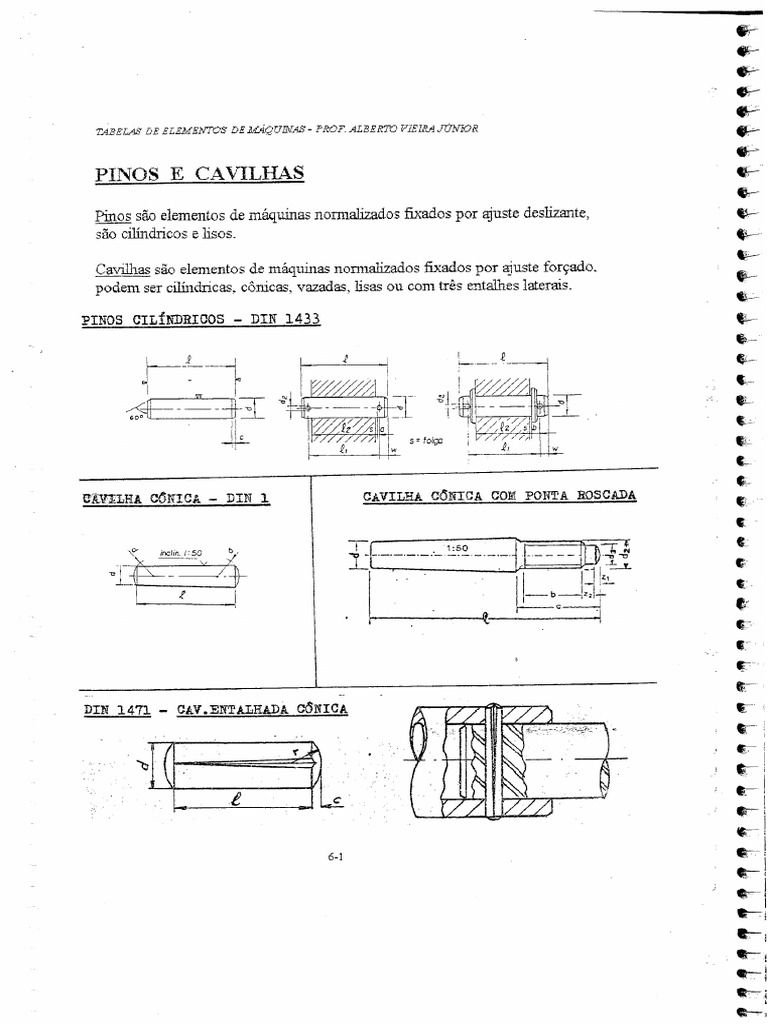 Capitulo 06 - Pinos e Cavilhas | PDF