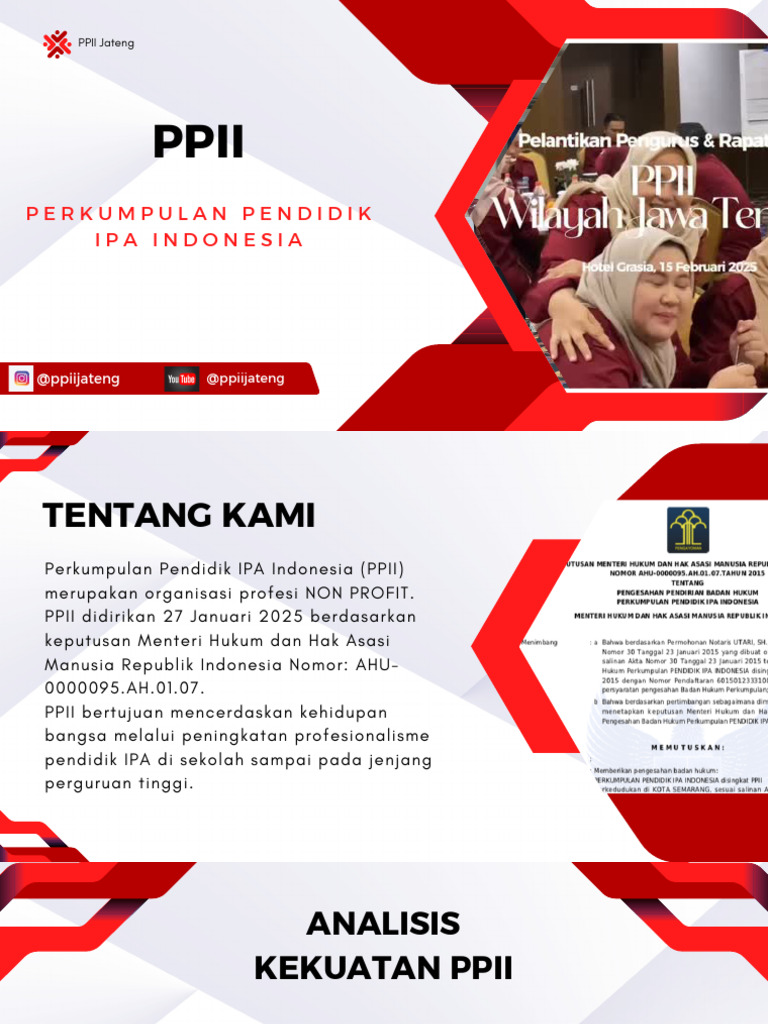 Pengenalan PPII Jateng | PDF