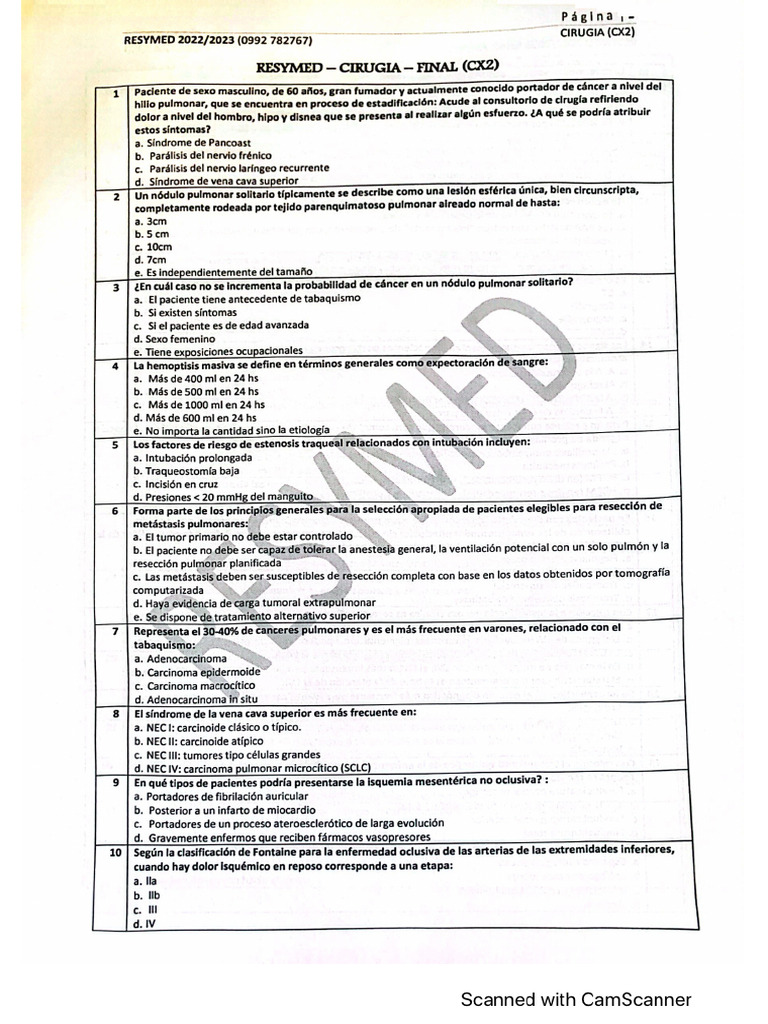 Ciru Resy 2 Sin Resp | PDF