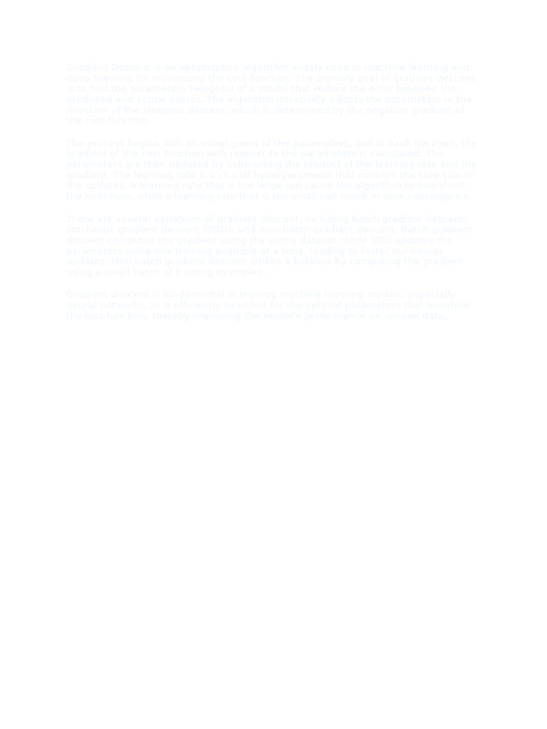 Gradient Descent | PDF