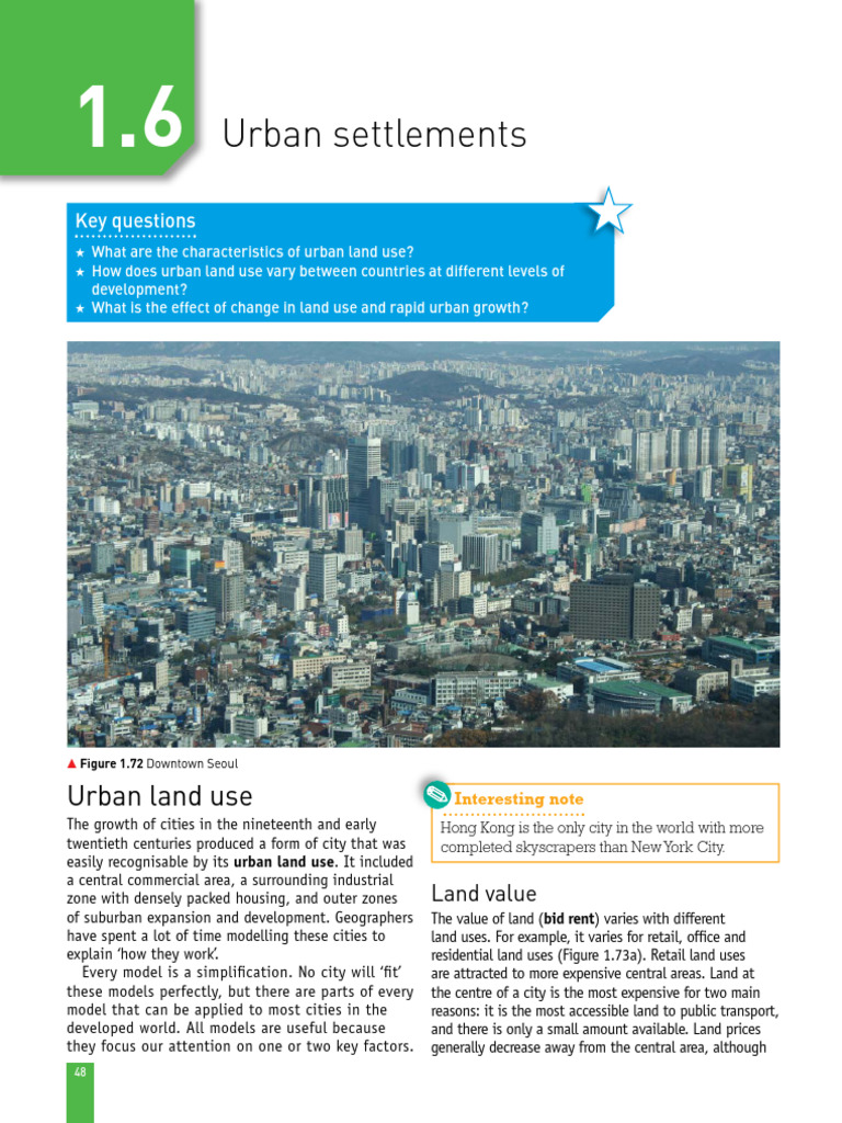 Urban Land Use Models and Patterns | PDF | Urban Sprawl | Suburb