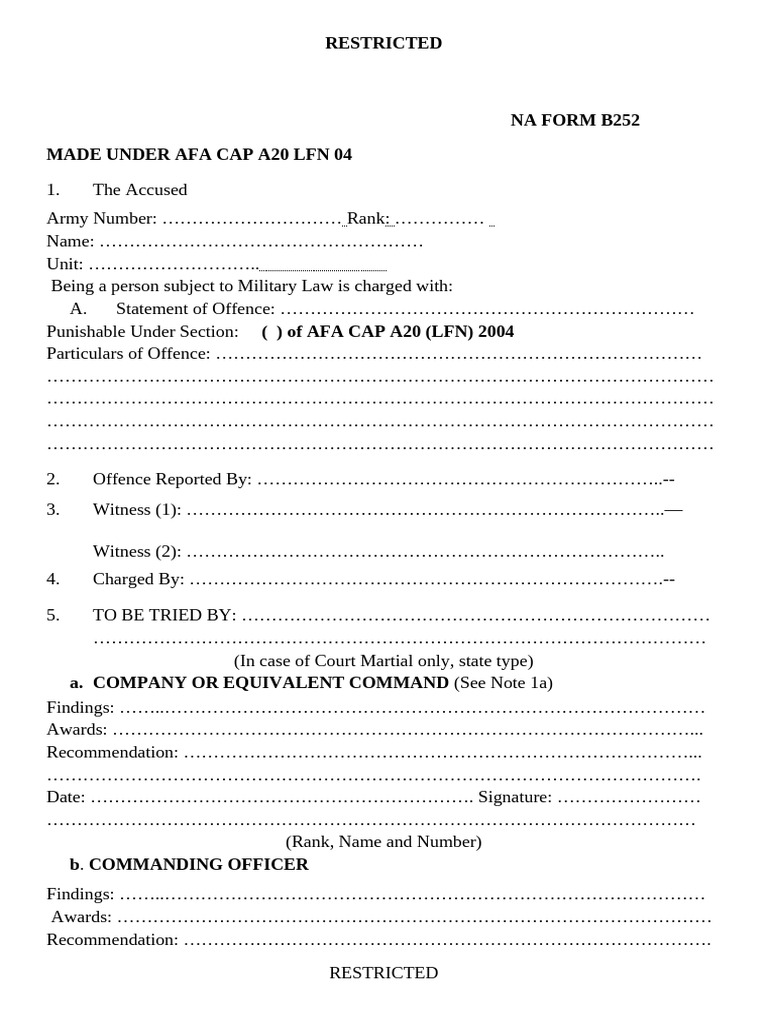 Charge Sheet 252 | PDF | Law Enforcement | Crime & Violence