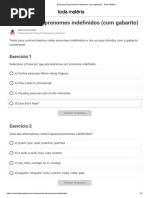 Exercícios sobre "do" e "does" | PDF