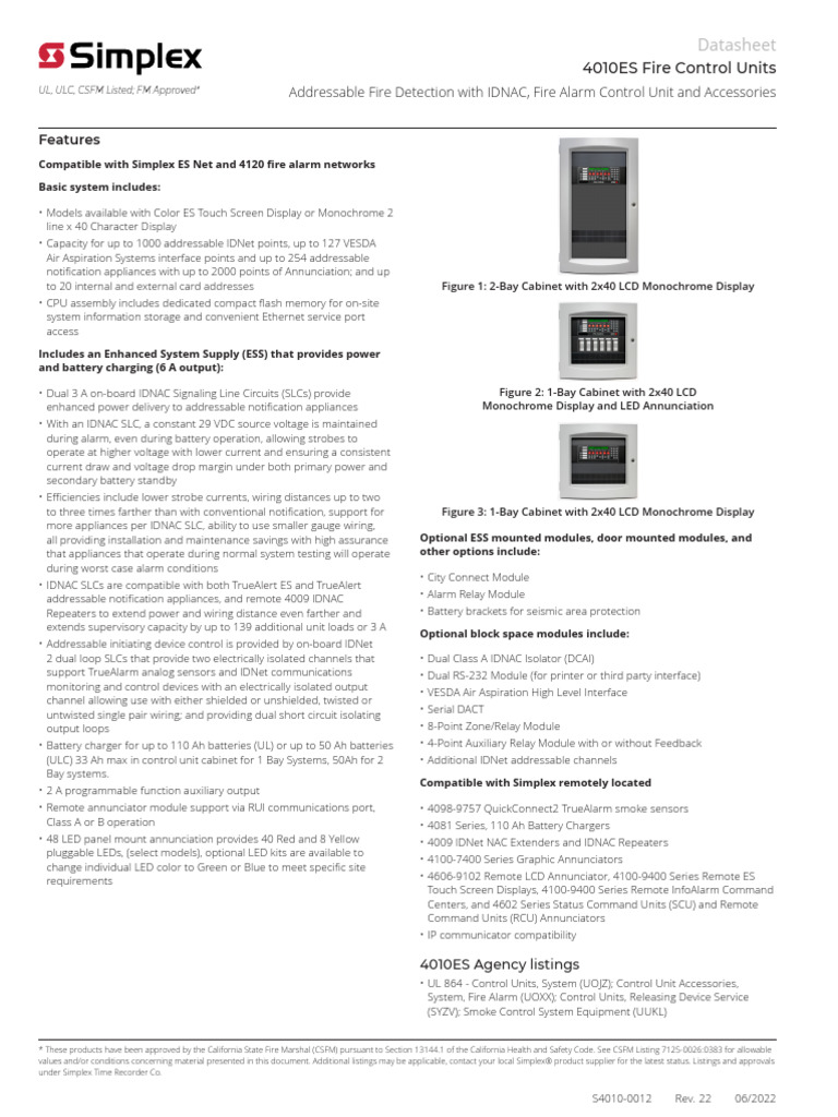 S4010 Datasheet Gral Del Producto | PDF | Electrical Wiring | Touchscreen