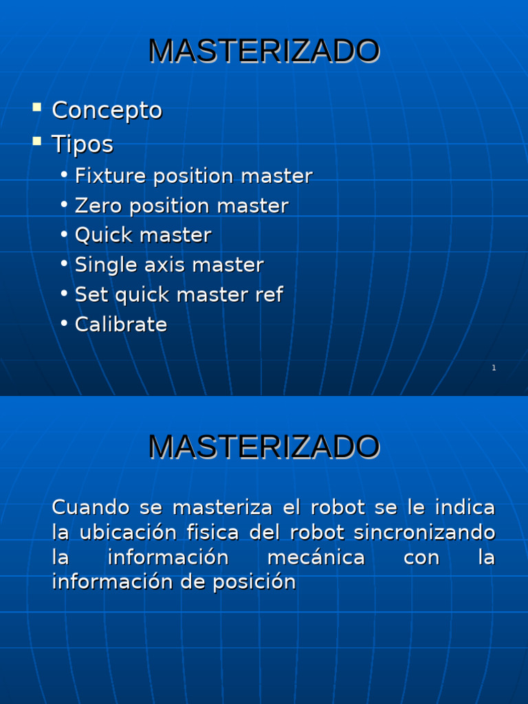 Masterizado FANUC | PDF