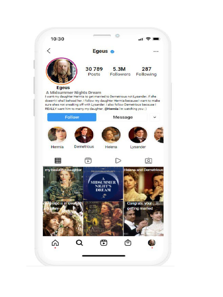 Egeus Istagram Assignment - Zarek Panagis | PDF