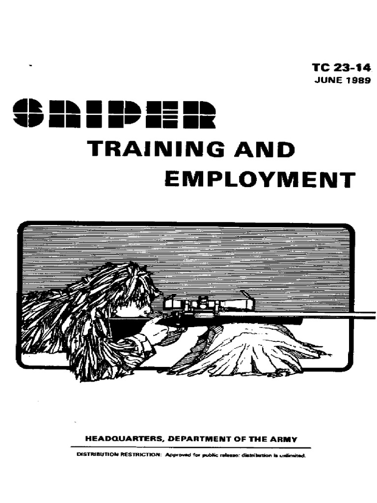 Sniper Training & Employment TC 23-14 | PDF