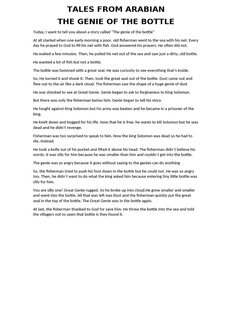 Tales From Arabian | PDF