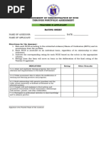 Reclassification Cover Page Template | PDF