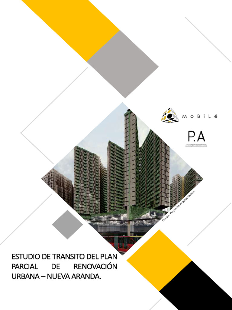 Estudio de Transito Ppru Nueva Aranda v4.1 | PDF | Peatonal | Transporte
