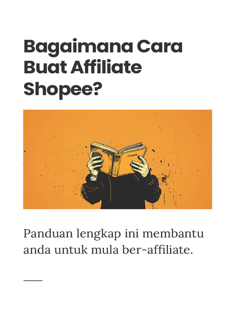 Ebook Panduan Shopee Affiliate | PDF