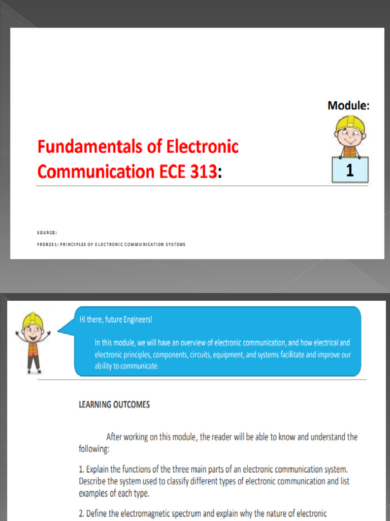 ECE 313b Ppt1 | PDF