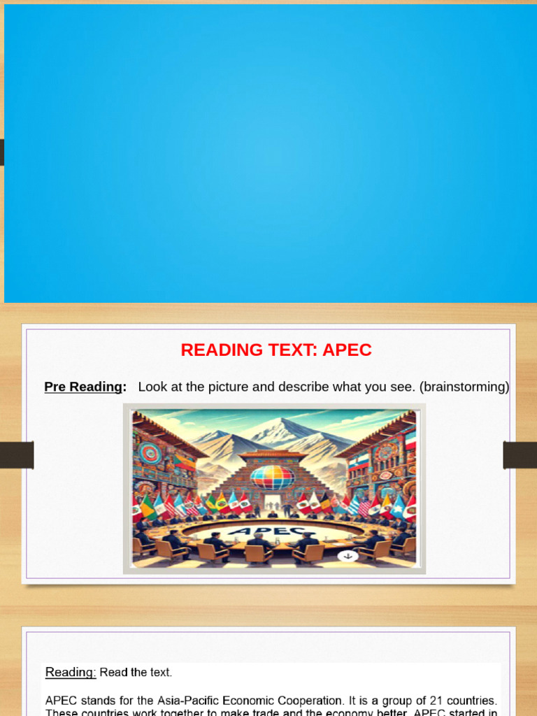 Apec - Power Point | PDF