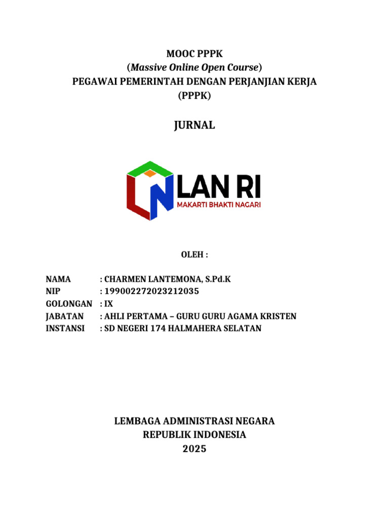 COVER MOOC PPPK | PDF