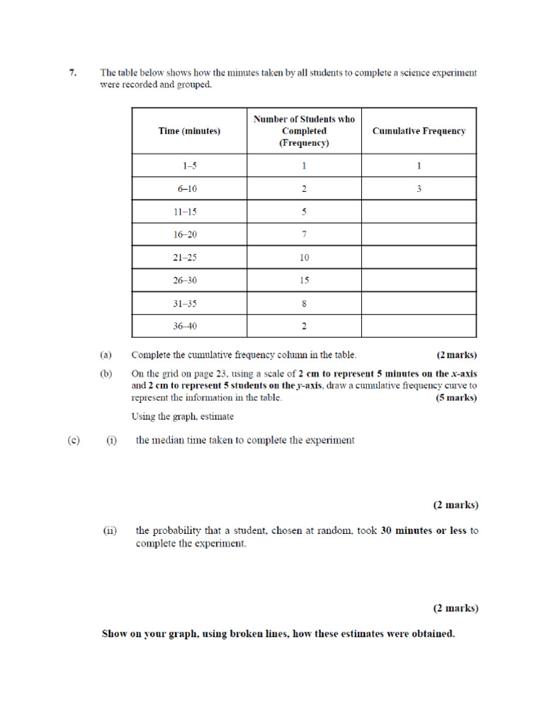 Statistic and Probability | PDF