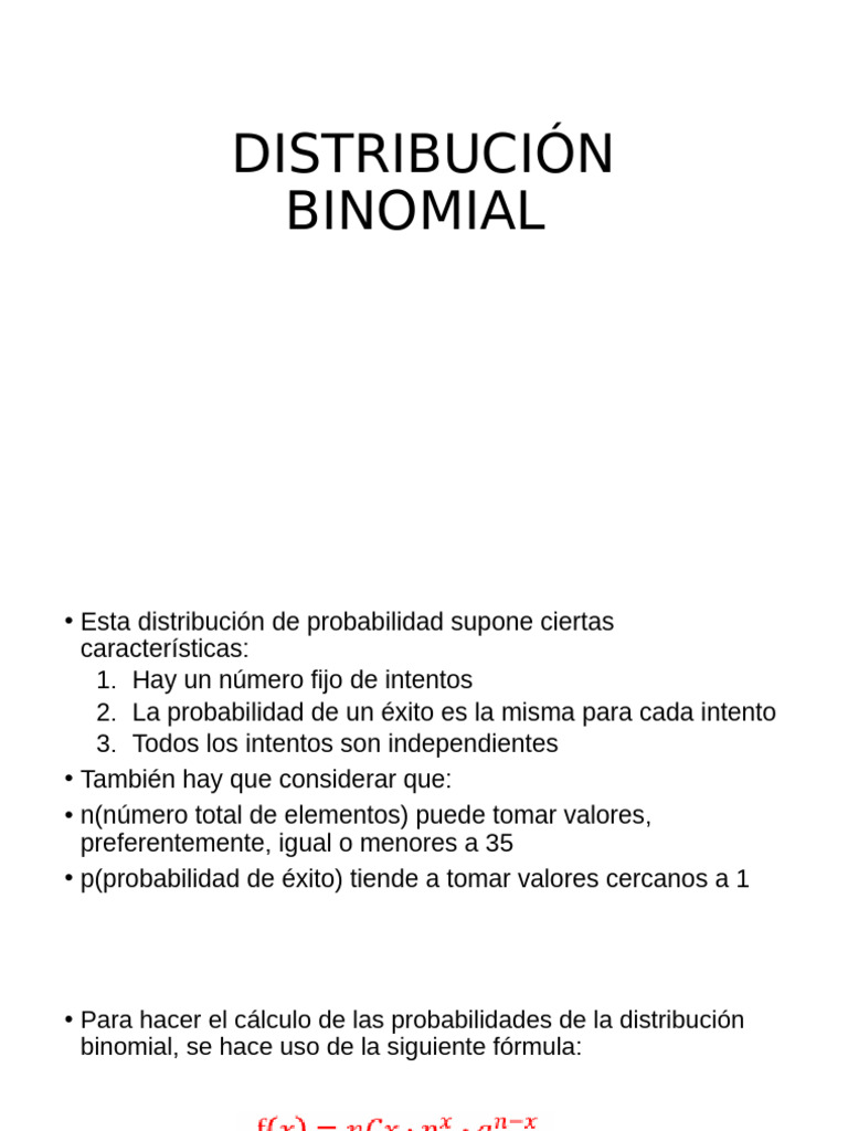Distribución Binomial | PDF | Probabilidad | Distribución de veneno