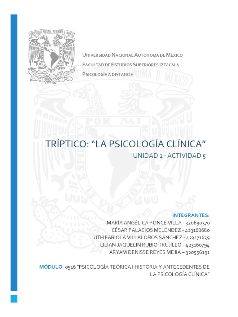 Act5 U2 Tríptico | PDF