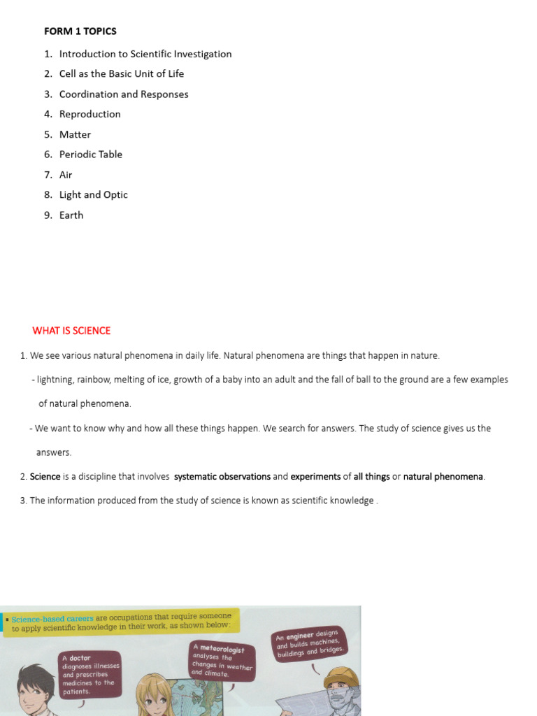 Introduction To Scientific Investigation Slide | PDF | Science