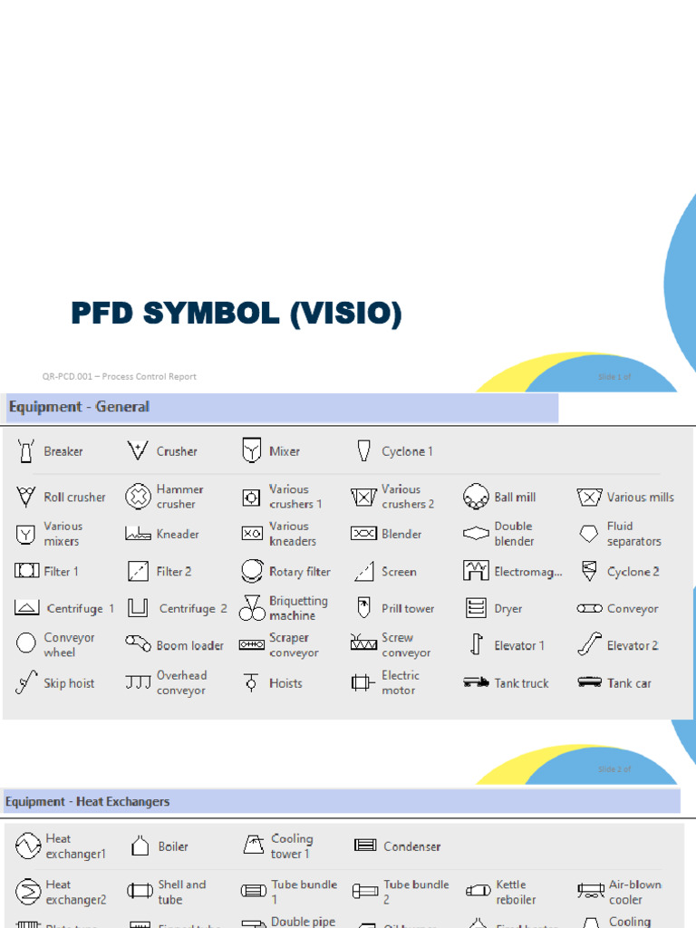 PFD Symbol (Visio) | PDF