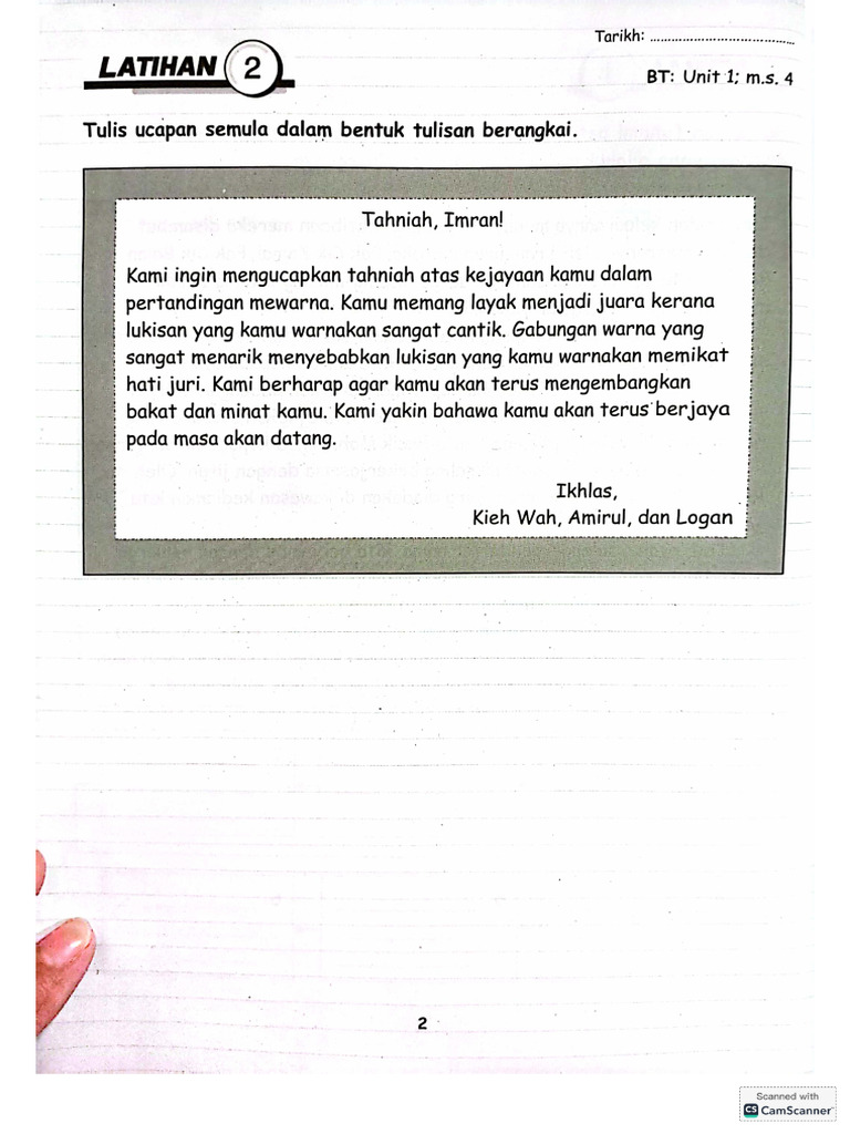 Tulisan Berangkai | PDF