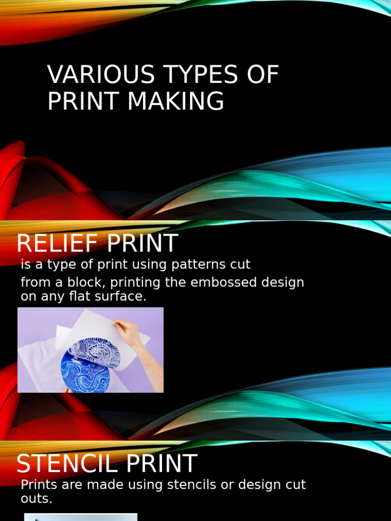 Types of Printmaking | PDF