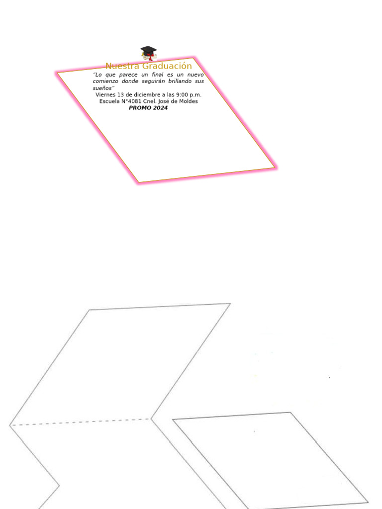 Molde de Gorro de Egresado | PDF