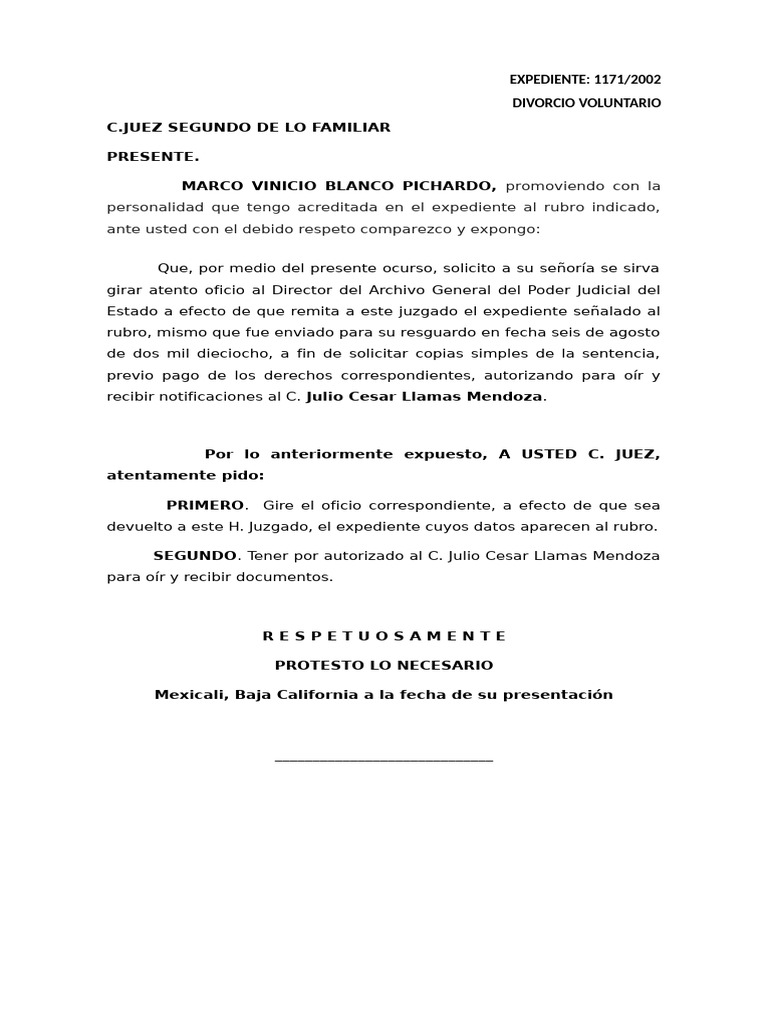 DEVOLUCION EXPEDIENTE 1171-02 | PDF