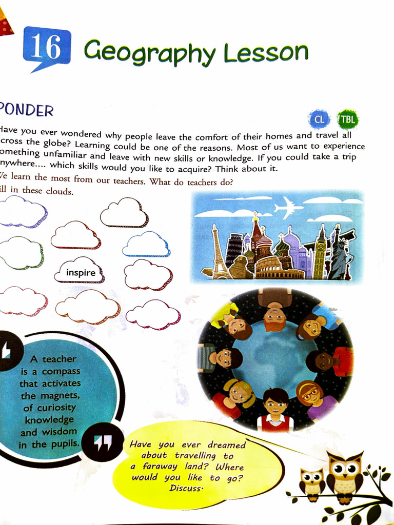 Brian Patten's Geography Lesson Poem | PDF