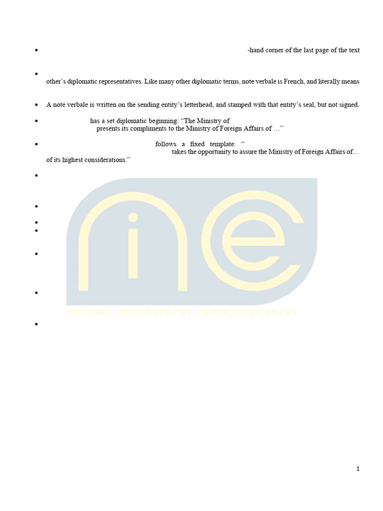 Correspondence Third PN Rev 3 | PDF | Diplomatic Correspondence | Treaty