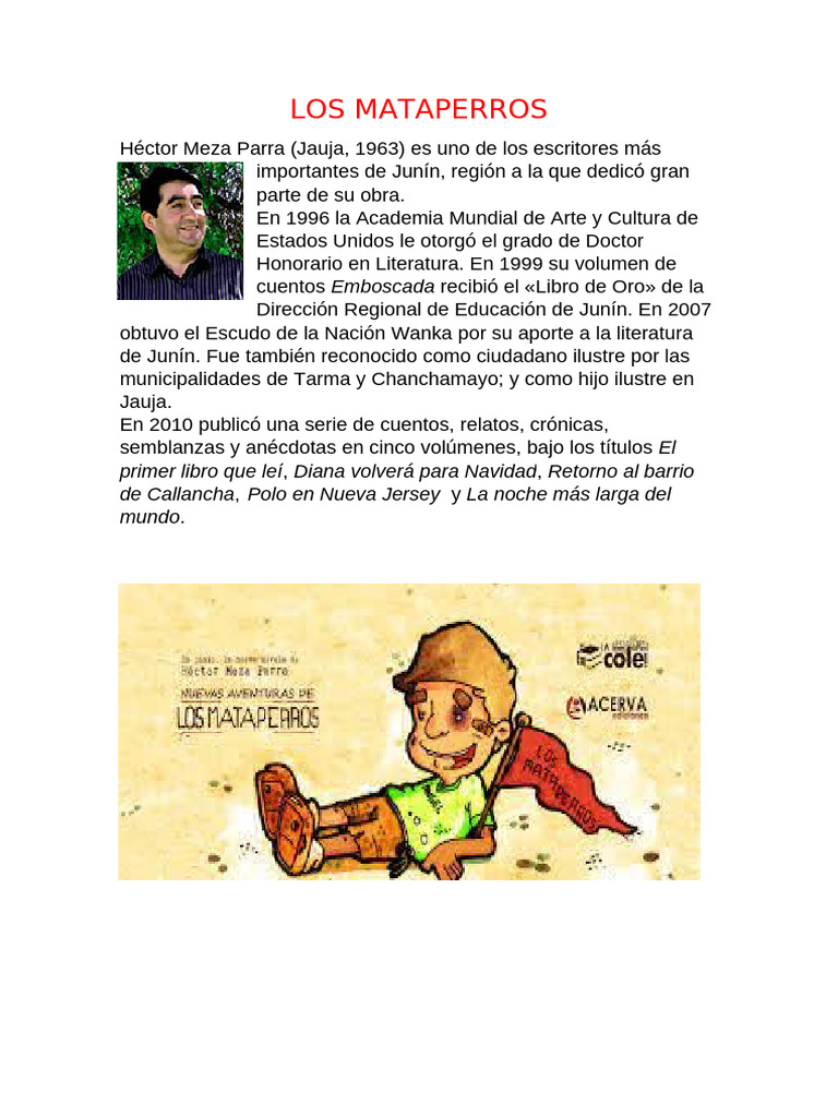 Los Mataperros | PDF