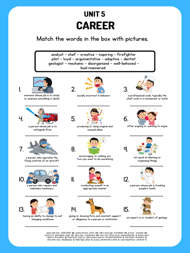 Everyday Objects Vocabulary Worksheet PDF | PDF