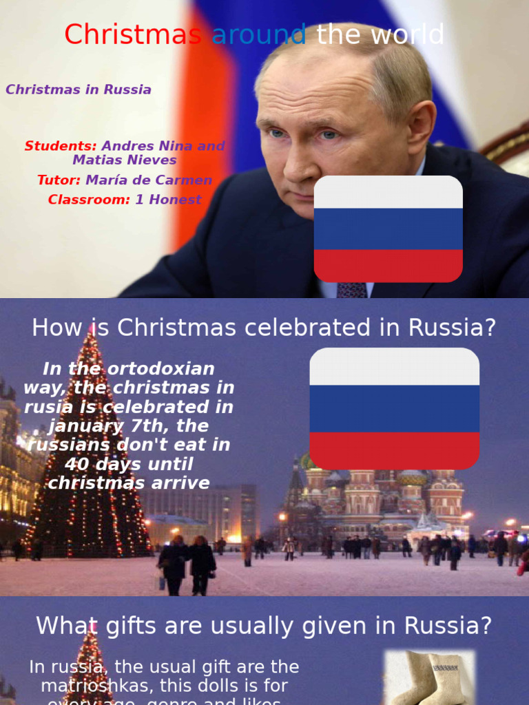 Christmas Around The World (Russia) | PDF