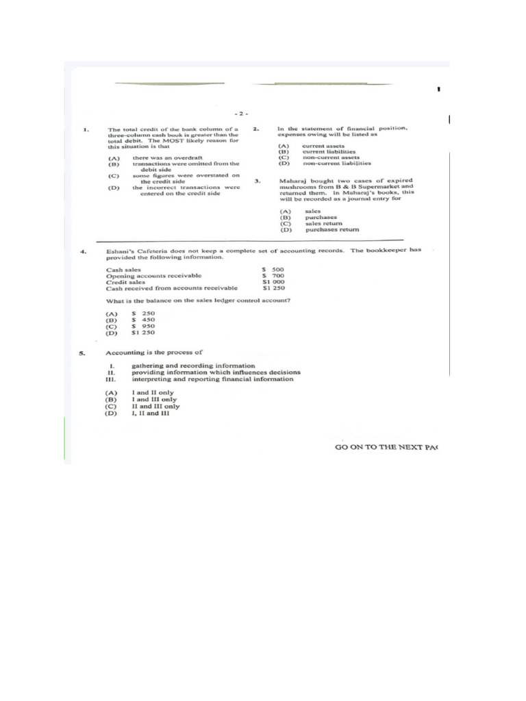 Poa June 2023 Paper 1 Pdf