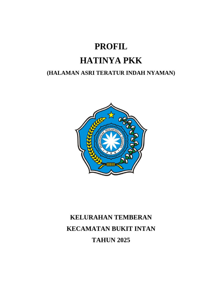 Sampul Profil Hatinya PKK 2025 | PDF