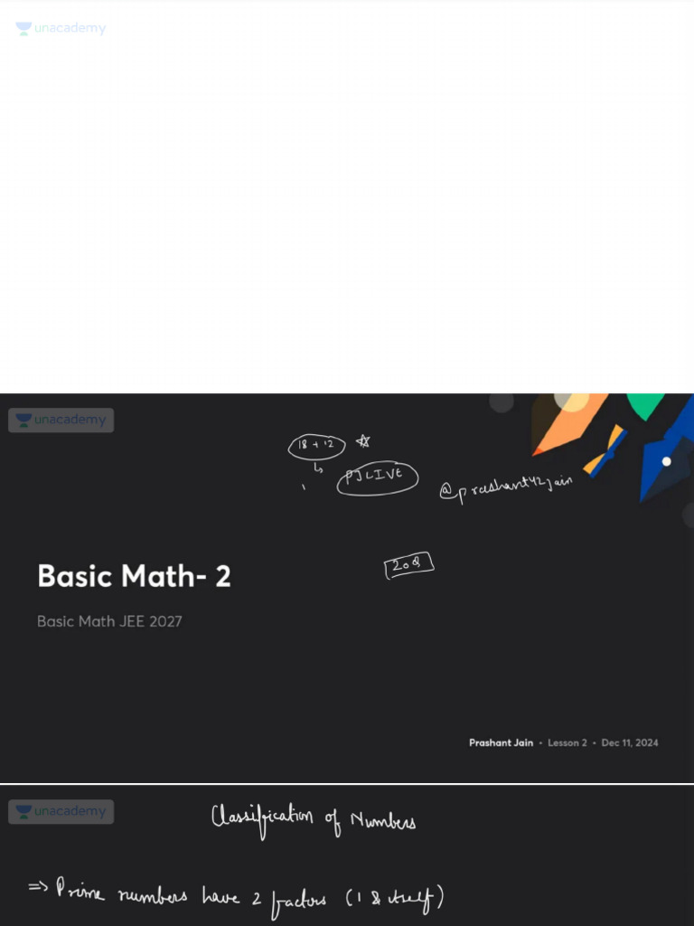 Basic Math 2 With Anno | PDF