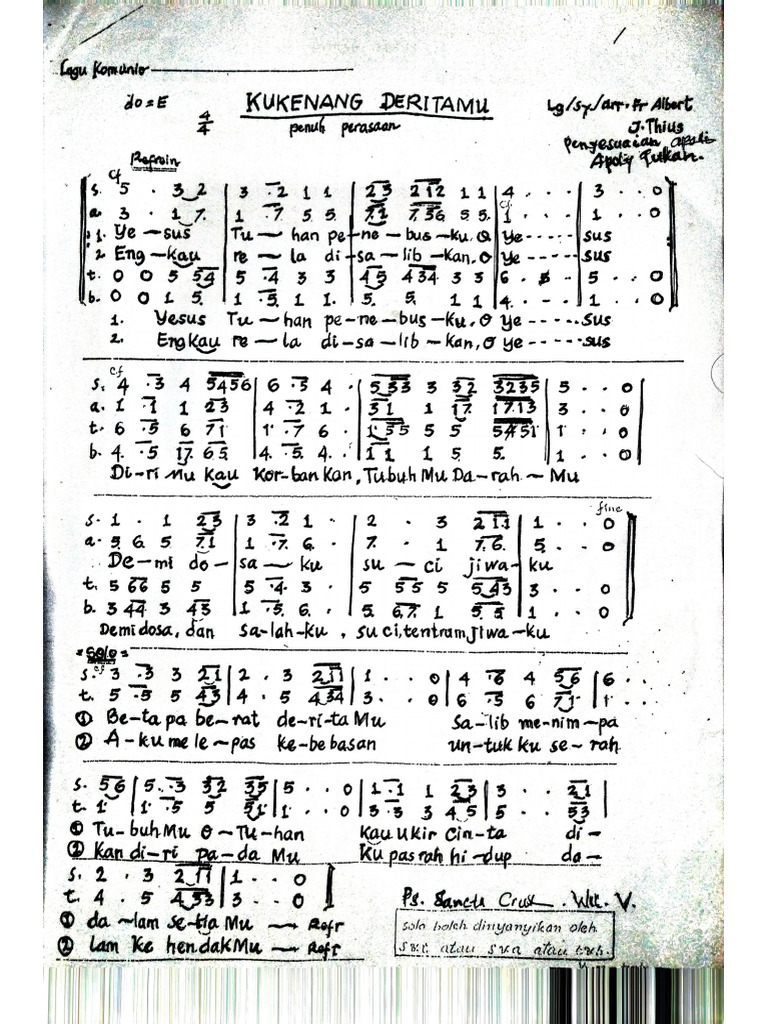 Kukenang Deritamu (Sfile | PDF