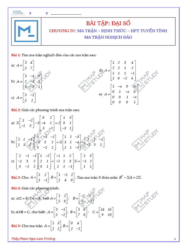 Tai Lieu - Bai 0303 Bai Tap Ve Nha 1722963616496 | PDF