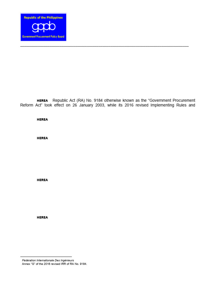 GPPB Resolution No. 03-2021 | PDF | Government