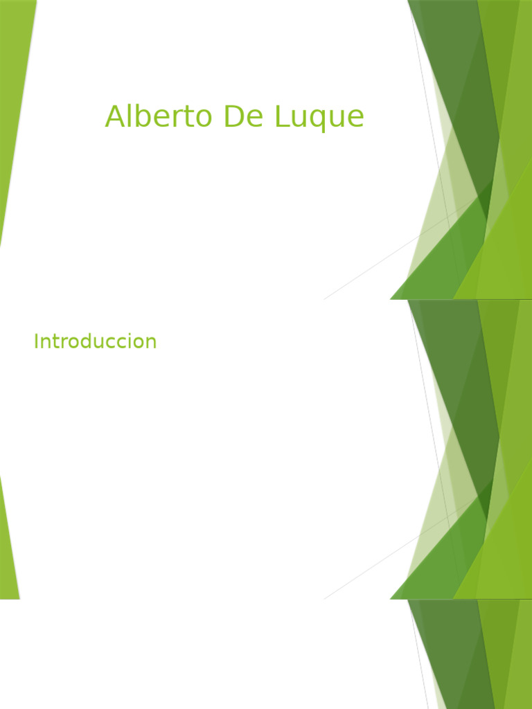 Alberto de Luque | PDF